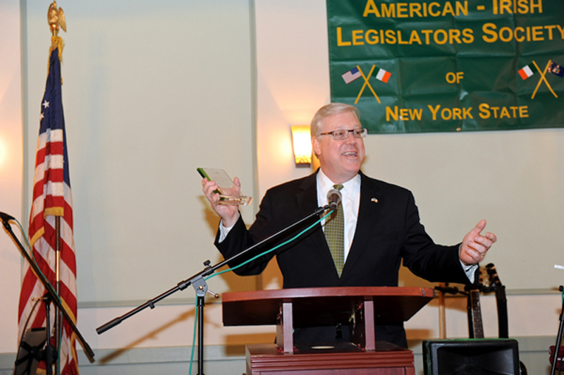 Senator O'Mara receives the "Daniel O'Connell Award for Public Service ...