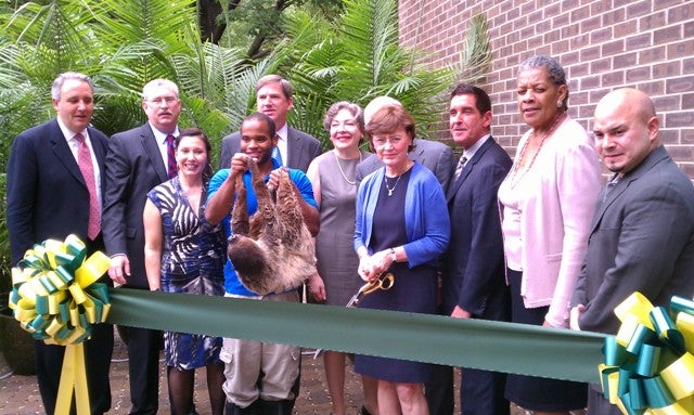 Senator Hassell-Thompson attends the ribbon-cutting of the Bronx Zoo’s ...