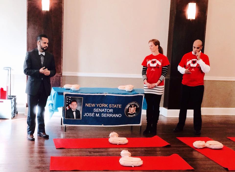 Senator Serrano Hosts Hands-Only CPR Training on the Upper West Side ...