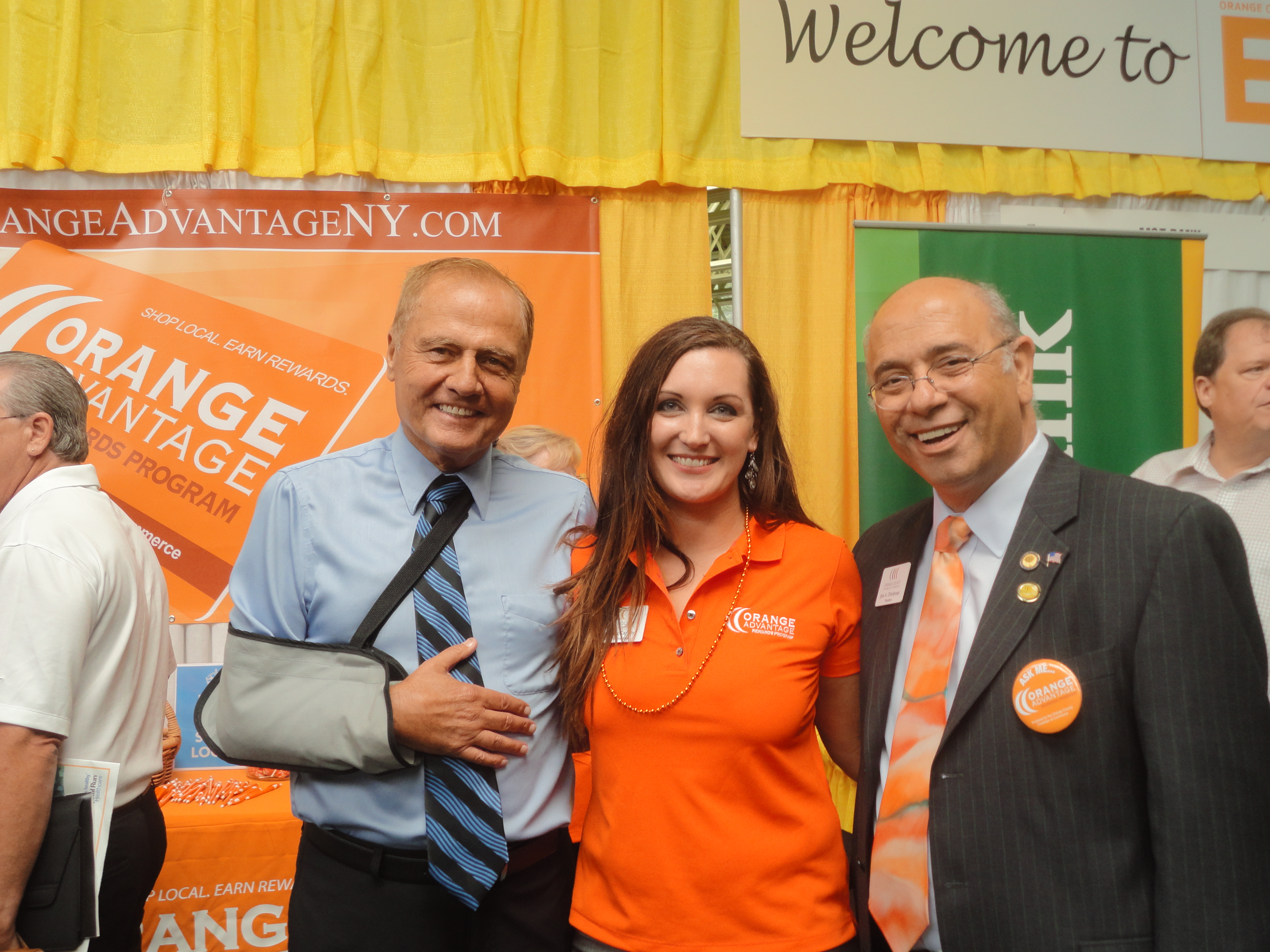 Senator Bonacic with Kristin Tamburo and Orange County Chamber of ...