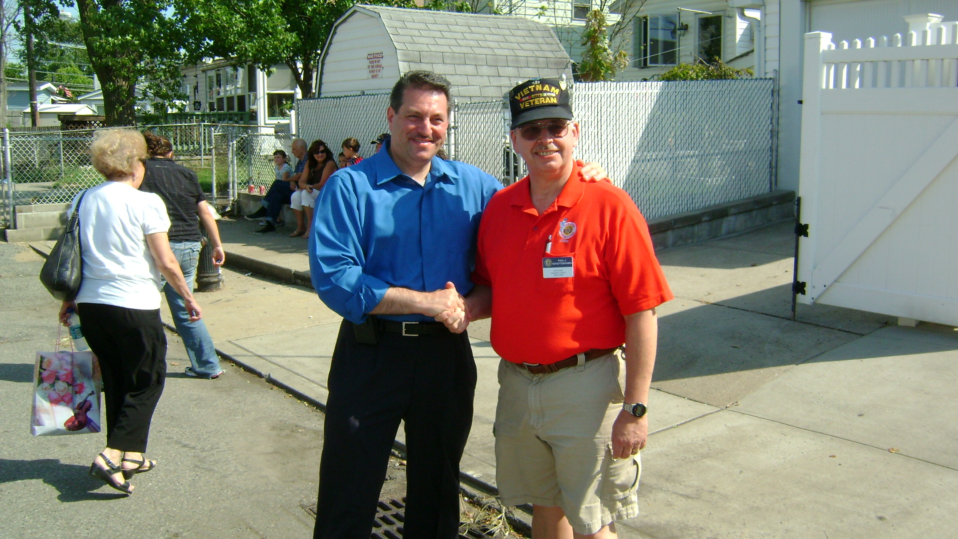 Senator Addabbo at Veterans BBQ in Howard Beach | NYSenate.gov