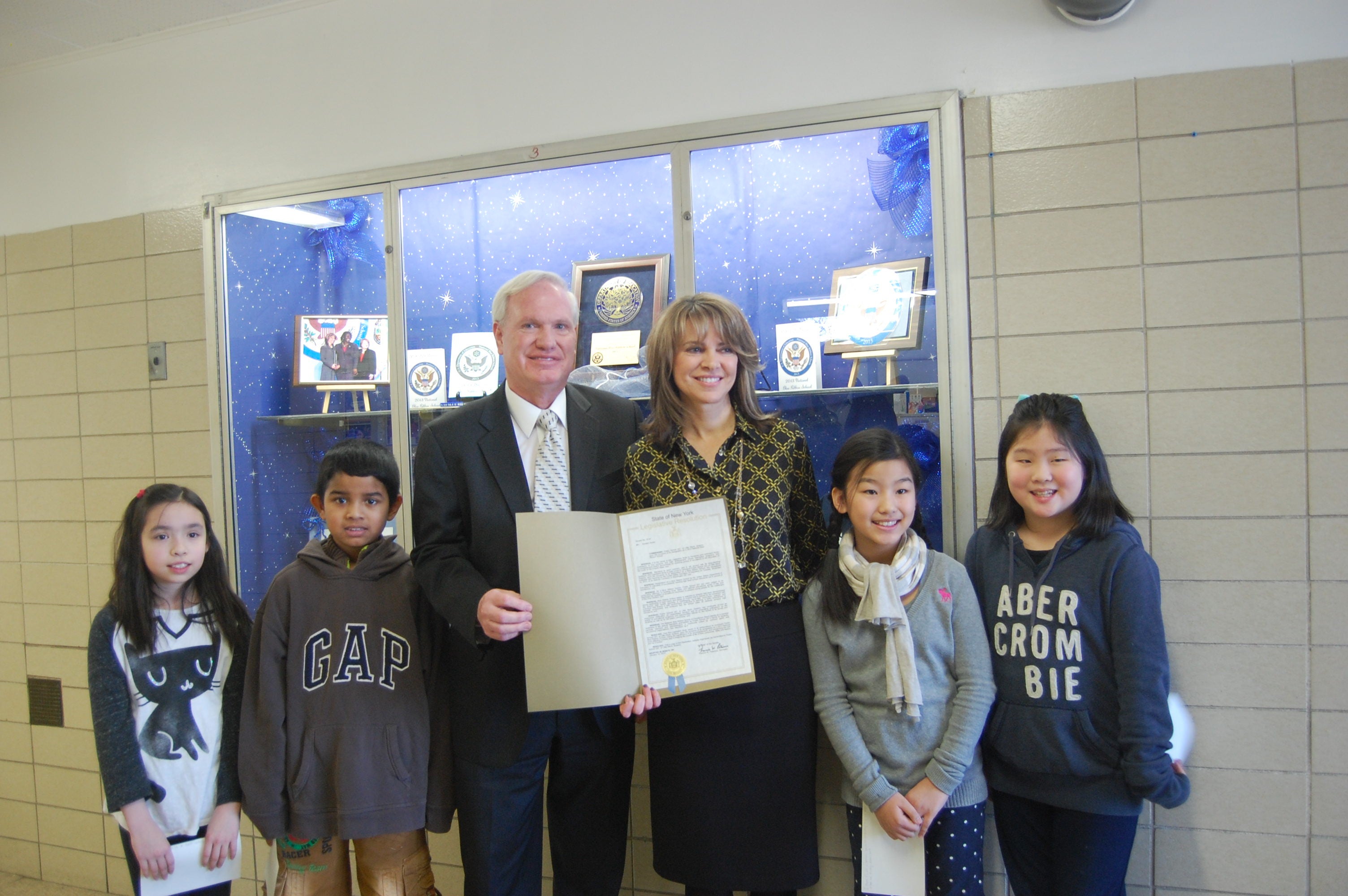 Avella Honored P.S. 221 with a State Resolution | NYSenate.gov