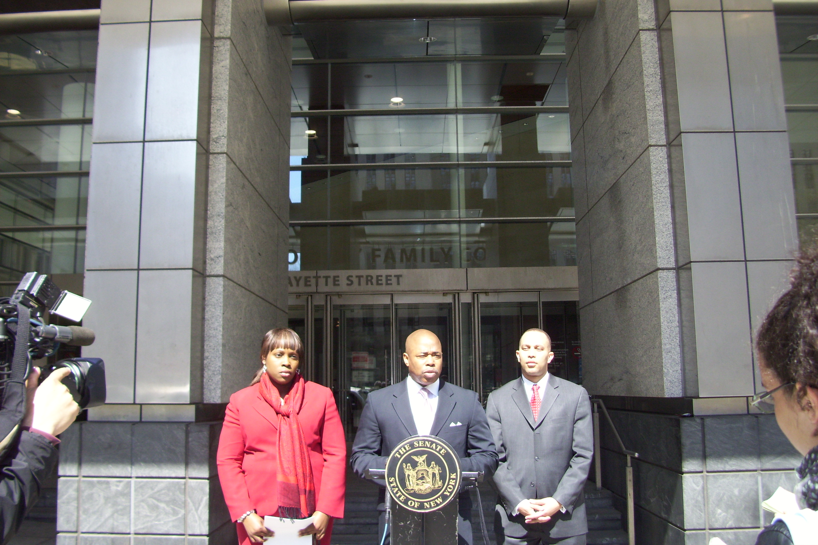 NYS Senator Eric Adams And Assemblywoman Vanessa Gibson Respond To The ...