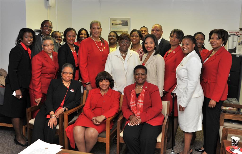 Senator Ruth Hassell-Thompson Celebrates Delta Day at the Capitol ...