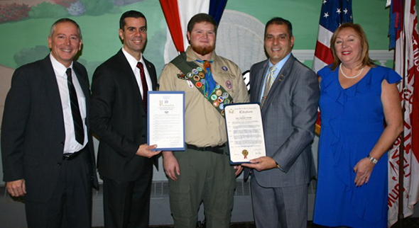 SENATOR VENDITTO HONORS MASSAPEQUA’S NEWEST EAGLE SCOUT | NYSenate.gov