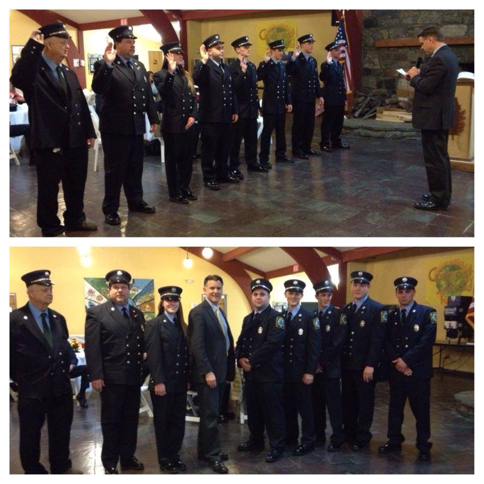 Senator Gipson at the Kent Fire Department Installation Ceremony ...