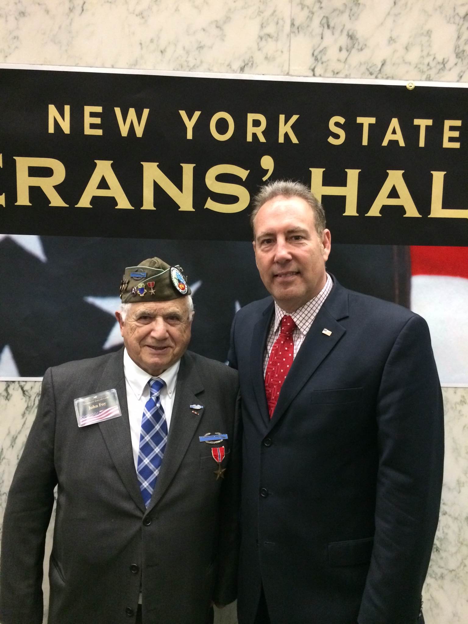 Senator Joe Robach Honors John Foy with Induction into New York State ...