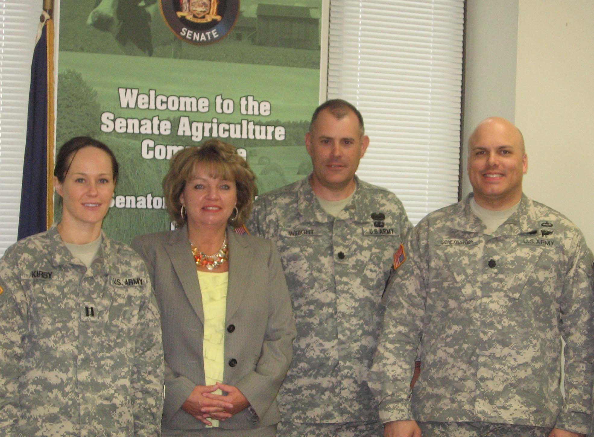 SENATOR RITCHIE MEETS WITH OSWEGO SOLDIERS | NYSenate.gov