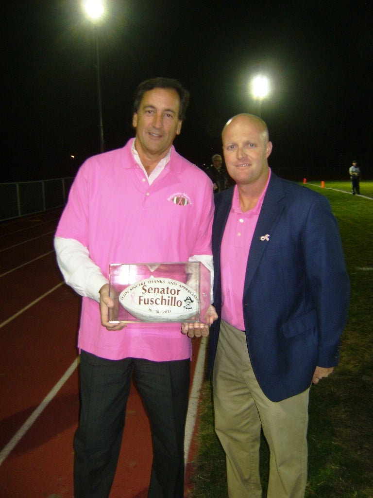 Senator Fuschillo Honored by Mepham High School | NYSenate.gov