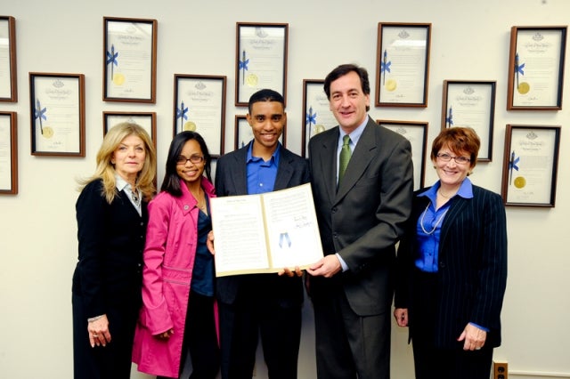 Senator Fuschillo Congratulates Freeport Resident on Being Named Adult ...