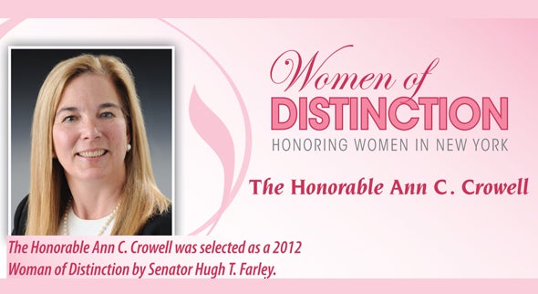 Honorable Ann C. Crowell | NYSenate.gov