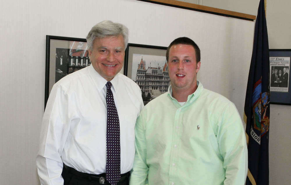 Senator Nozzolio Welcomes Patrick Cameron To Summer College Internship ...