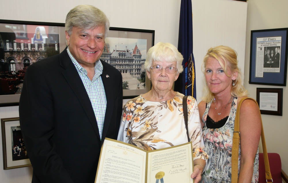 Senator Nozzolio honors John “Jack” Guinan for his service to his ...