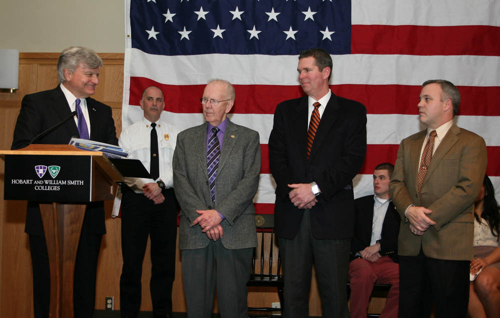 Senator Nozzolio Honors Geneva Volunteer Firefighters | NYSenate.gov