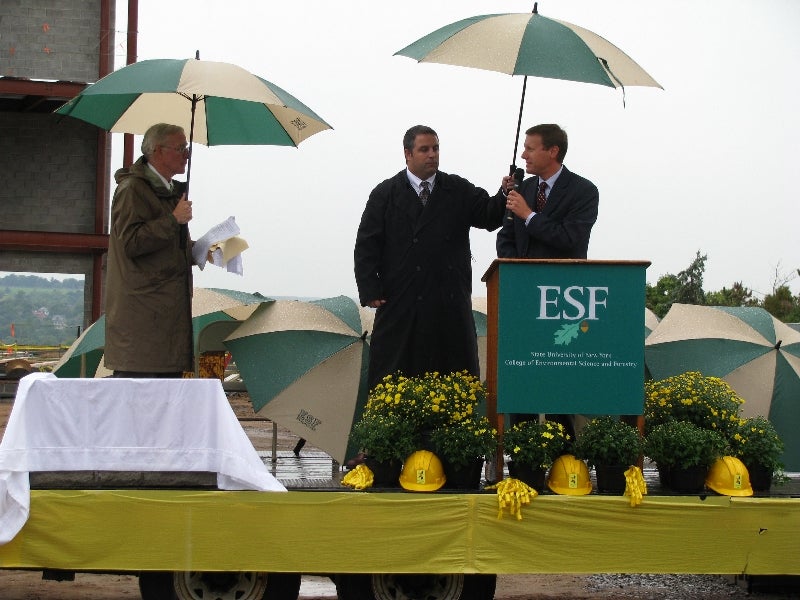 Senator Valesky Participating in the Groundbreaking of Centennial Hall ...