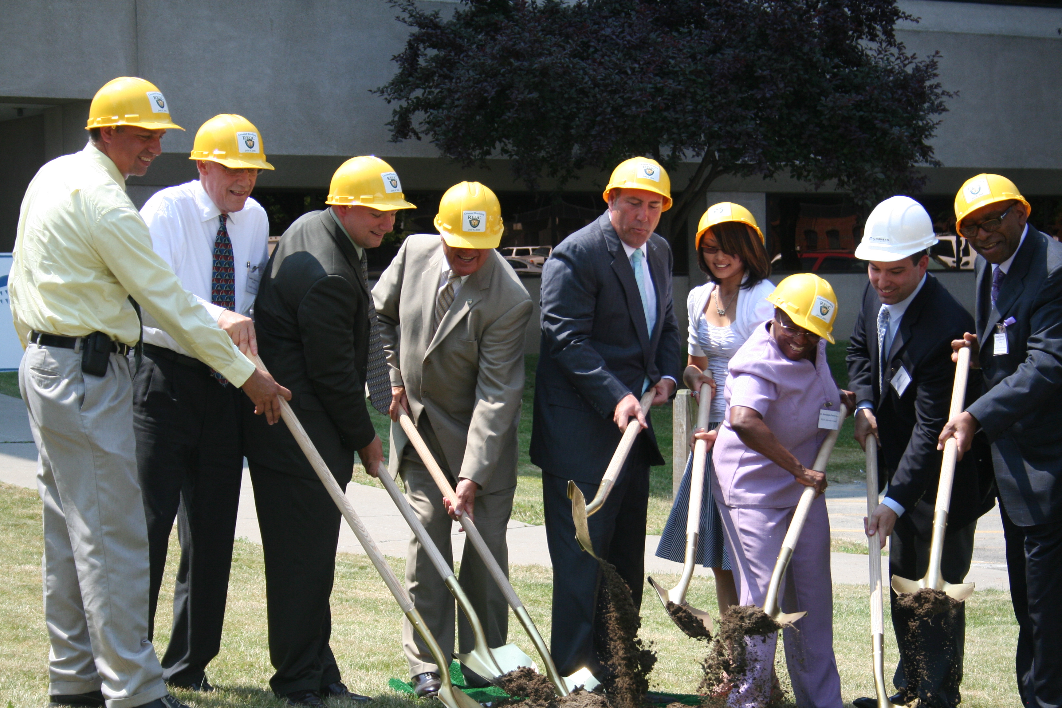 Senator Robach Helps Break Ground on New Rochester EOC Center ...