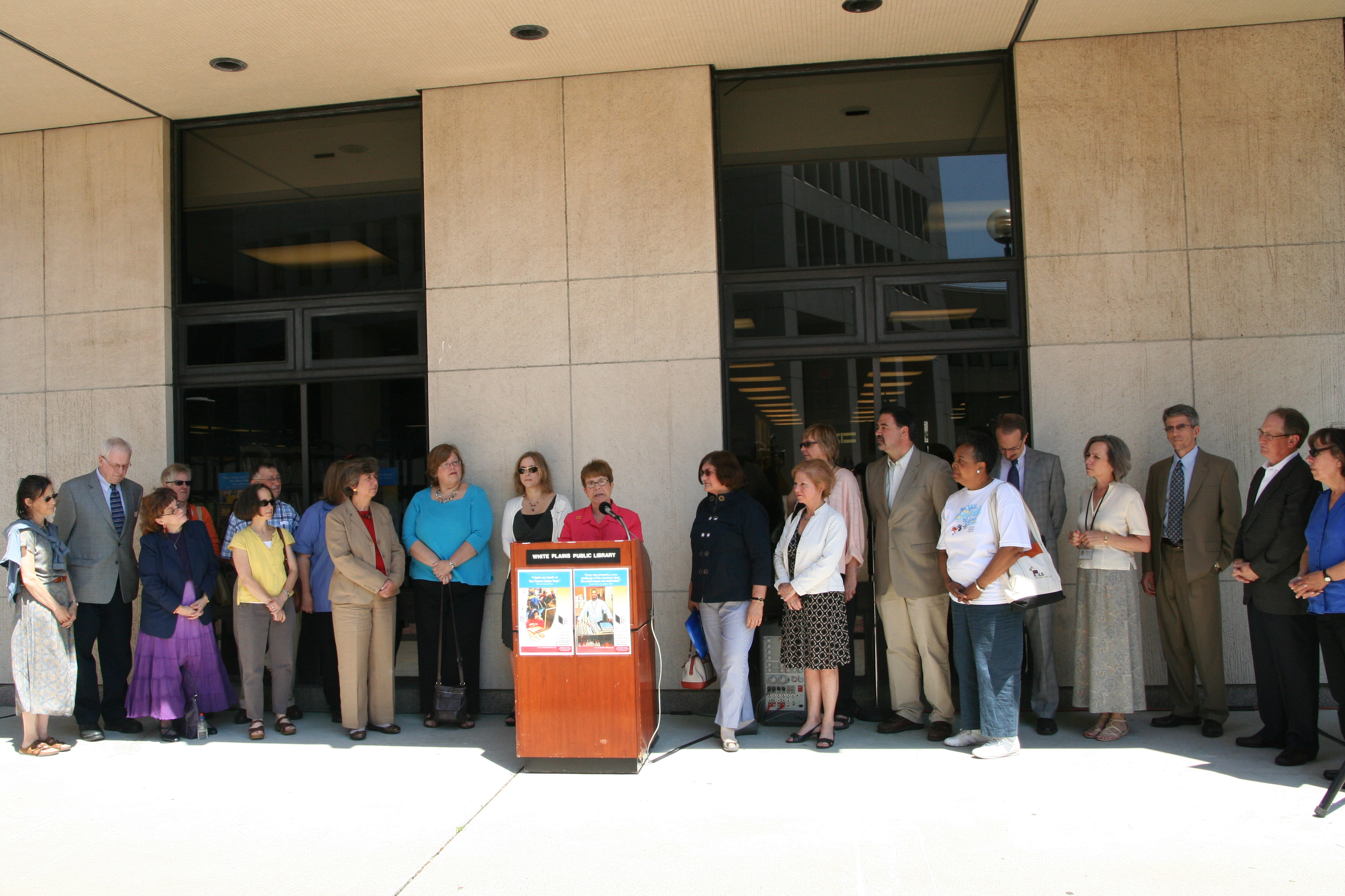 Senator Oppenheimer Joins with the Westchester Library System and Local ...