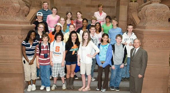 Liverpool Middle School Student Council | NYSenate.gov