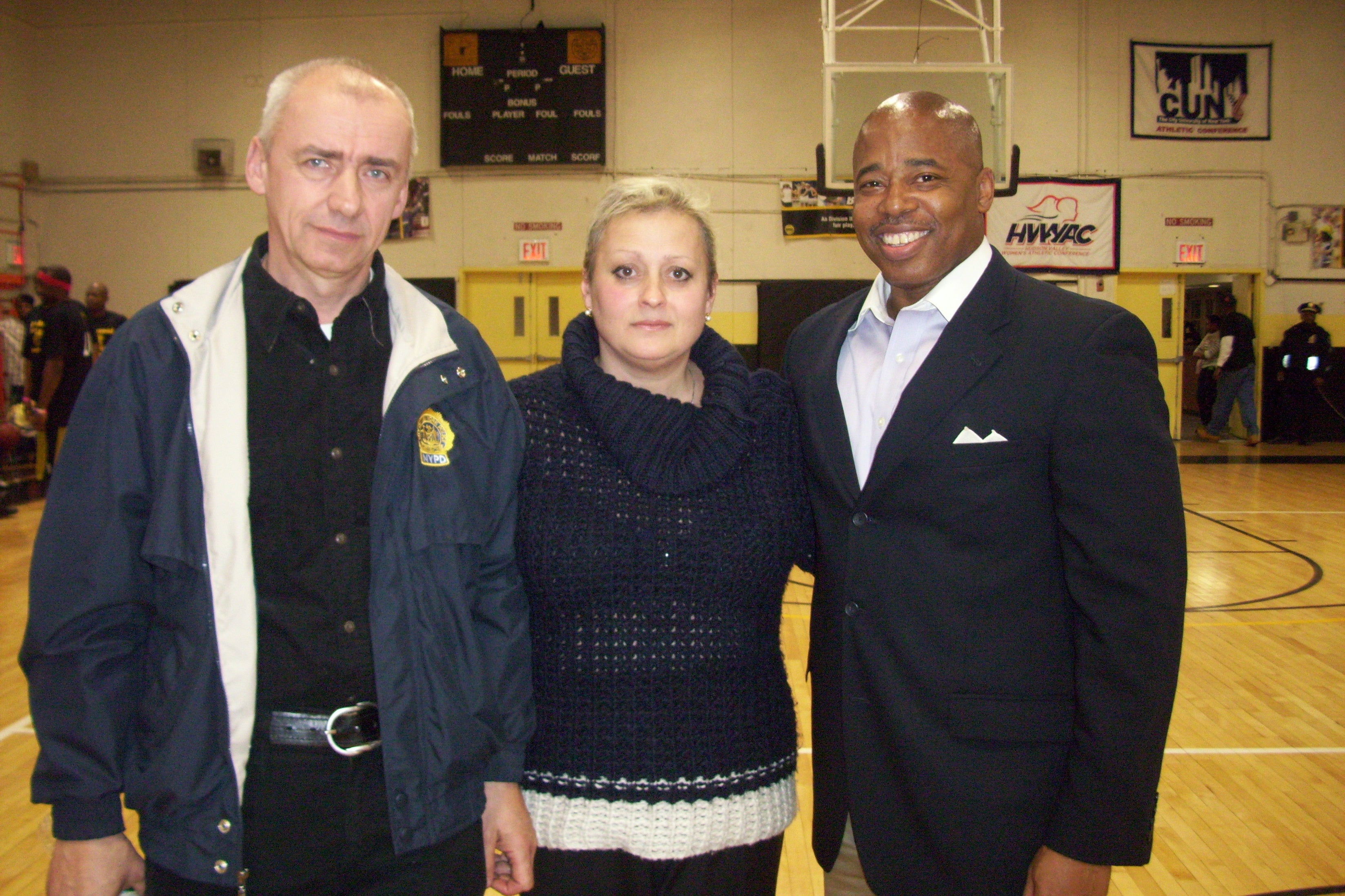 NYS Senator Eric Adams Joins The Parents Of Slain NYPD Detective Russel ...