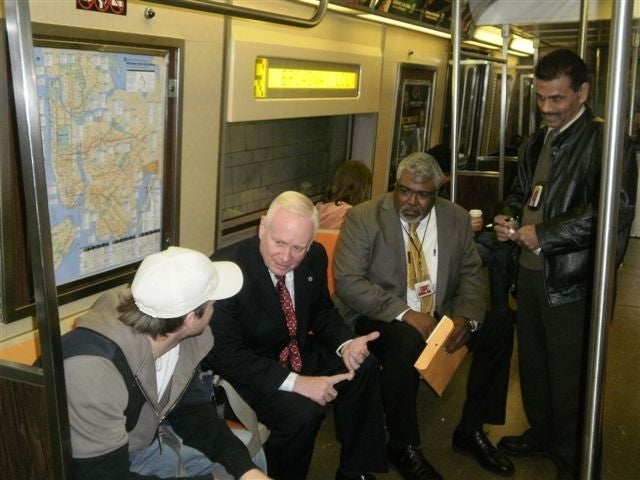 Senator Golden Visits Local Train Stations and Discusses Service ...