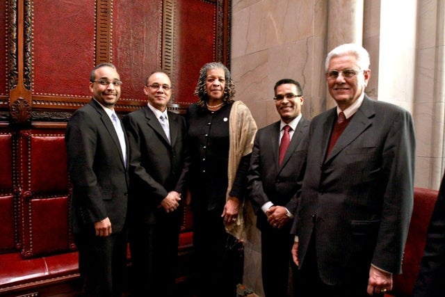 Senator Ruth Hassell-Thompson and Senator Jose Peralta Welcome His ...