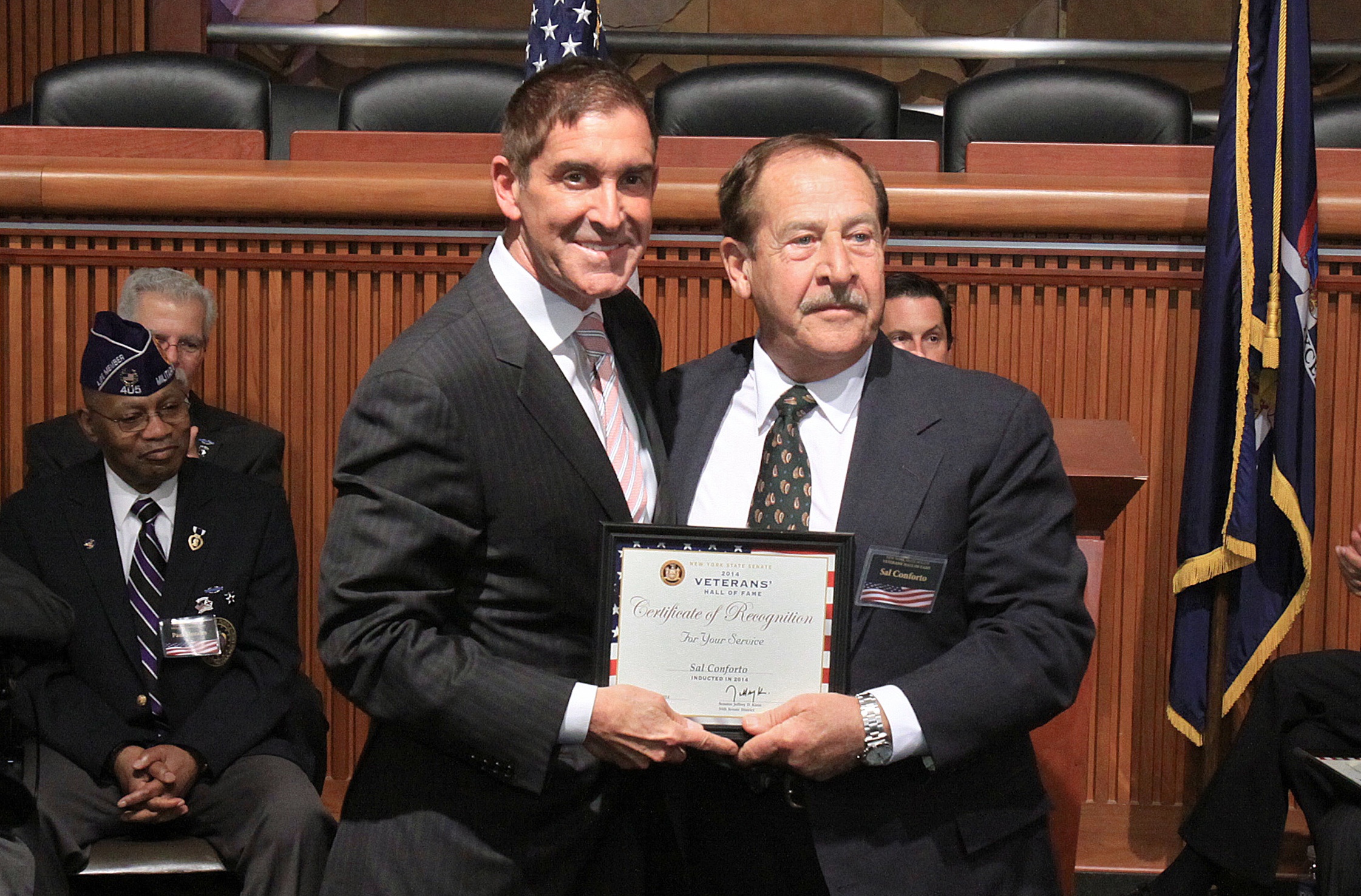 Senator Jeff Klein Honors Bronx Resident Salvatore J. Conforto as ...