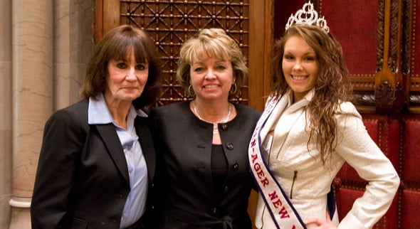 Senator Ritchie with Miss Teen-ager New York 2010 Tiffany Arnold from ...