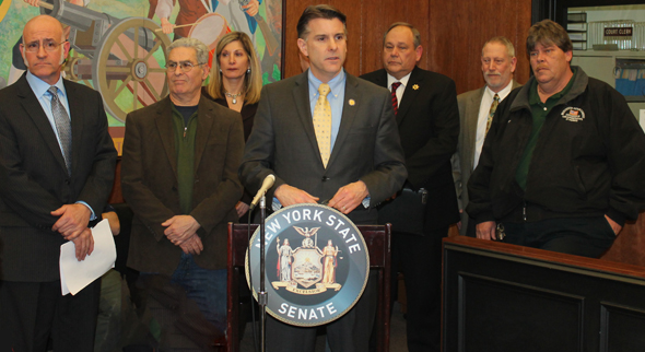 Senator Gipson Leads Putnam Valley Press Conference on Pudding Street ...
