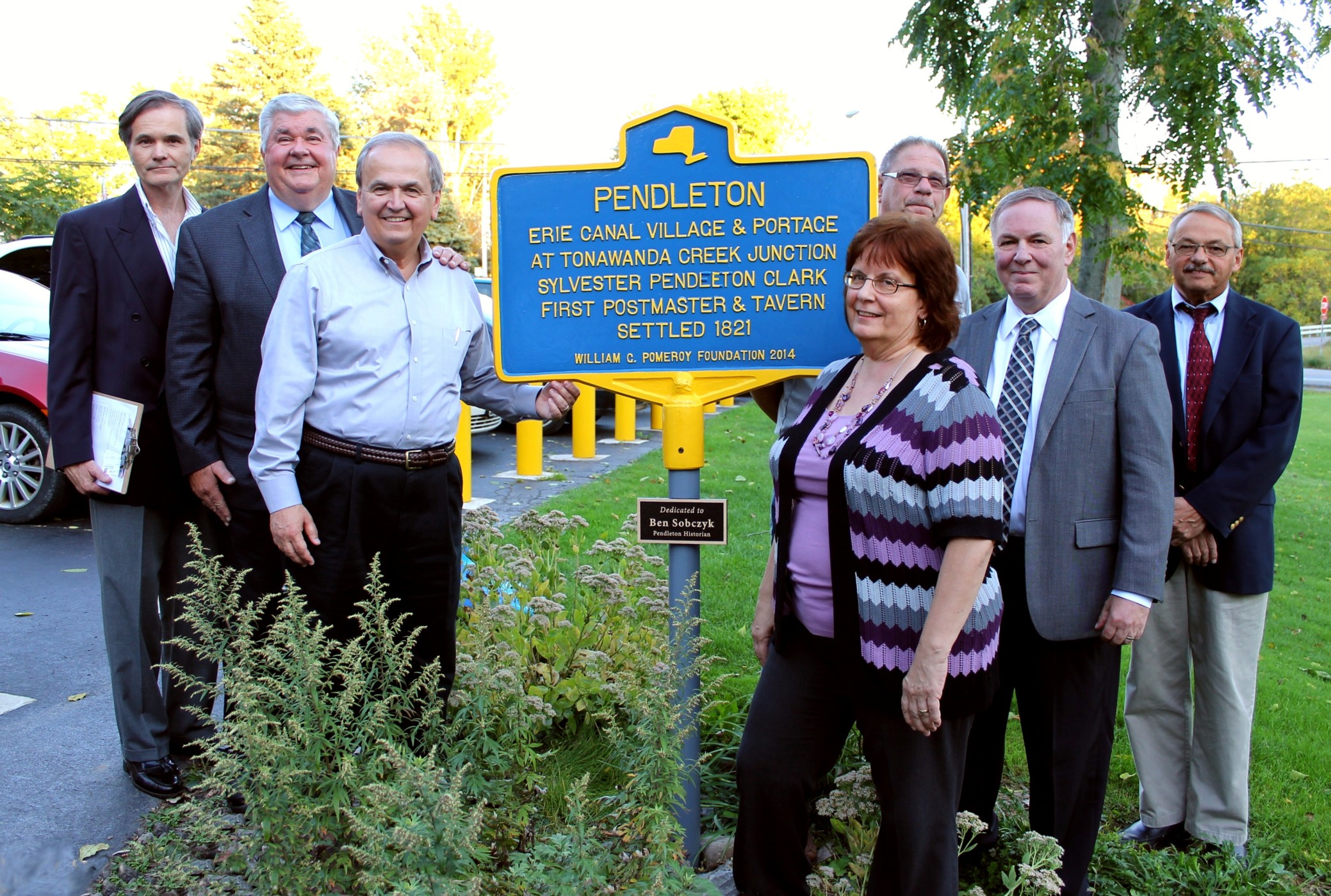 New historic marker recognizes Pendleton history | NYSenate.gov