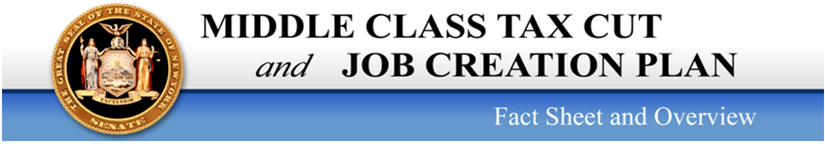 The Middle Class Tax Cut and Job Creation Plan | NYSenate.gov