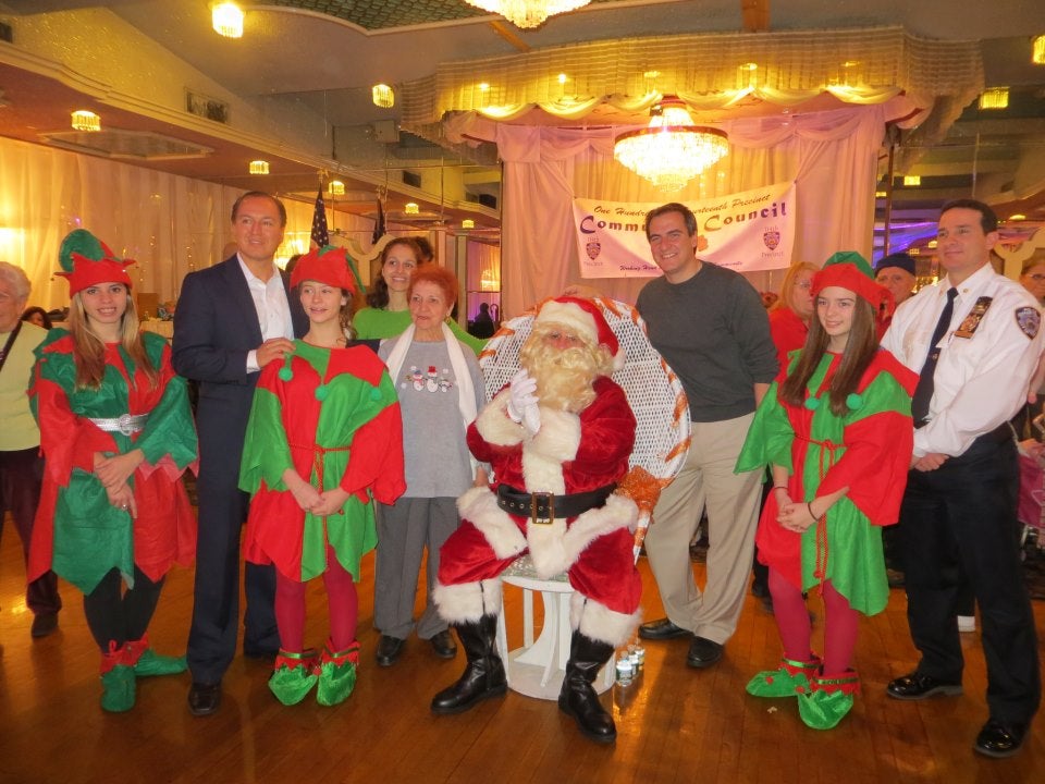 At the 114th Precinct Community Council's holiday party | NYSenate.gov