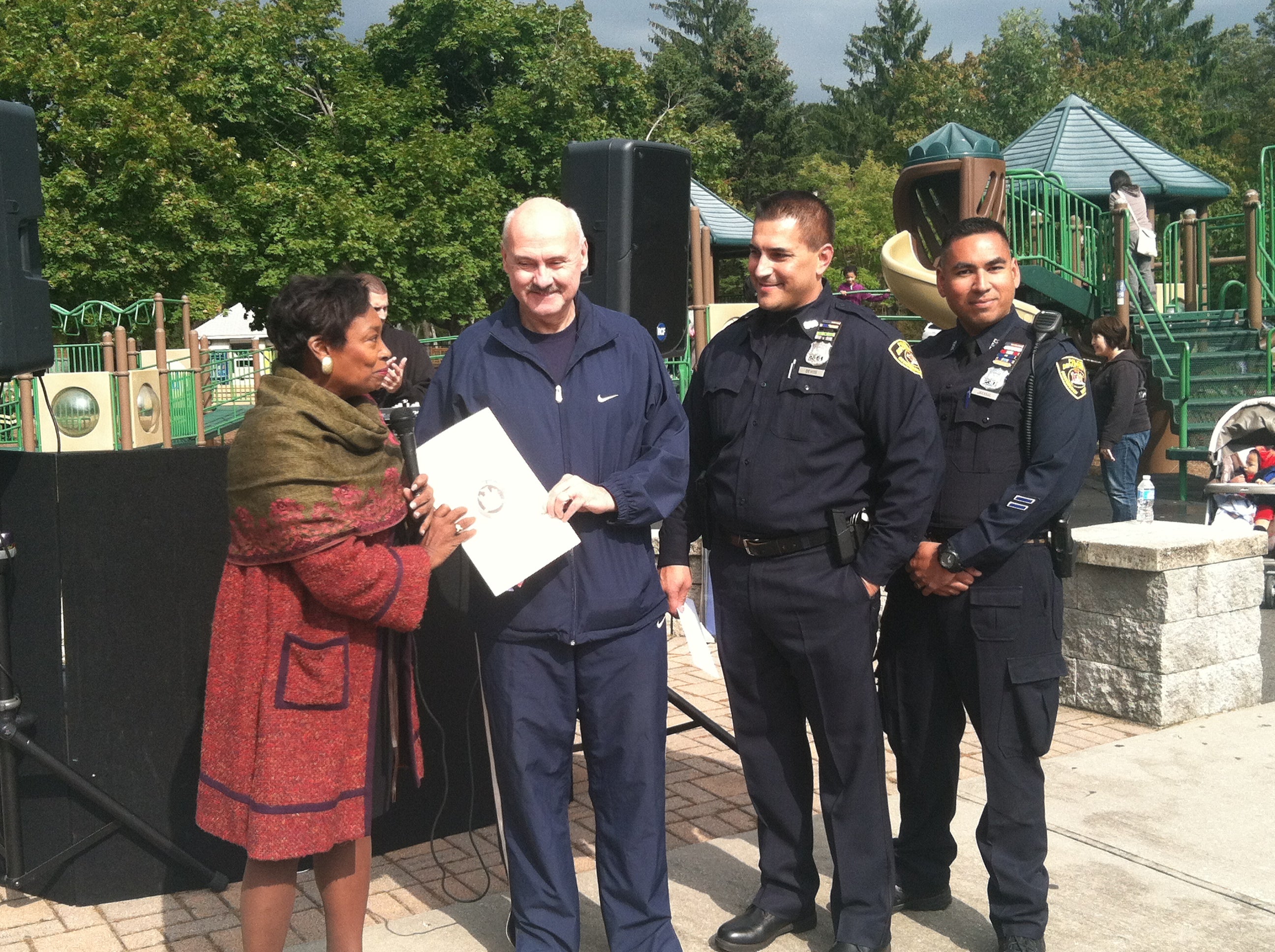 Honoring the Greenburgh Police Department