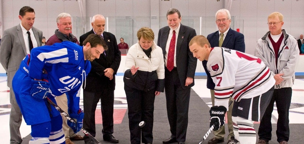 RITCHIE DELIVERS THE BISCUIT AT OPENING OF SUNY POTSDAM'S MAXCY HALL ...