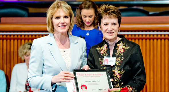Senator Young Honors Dr. Shirley A. Mullen As A Woman of Distinction ...