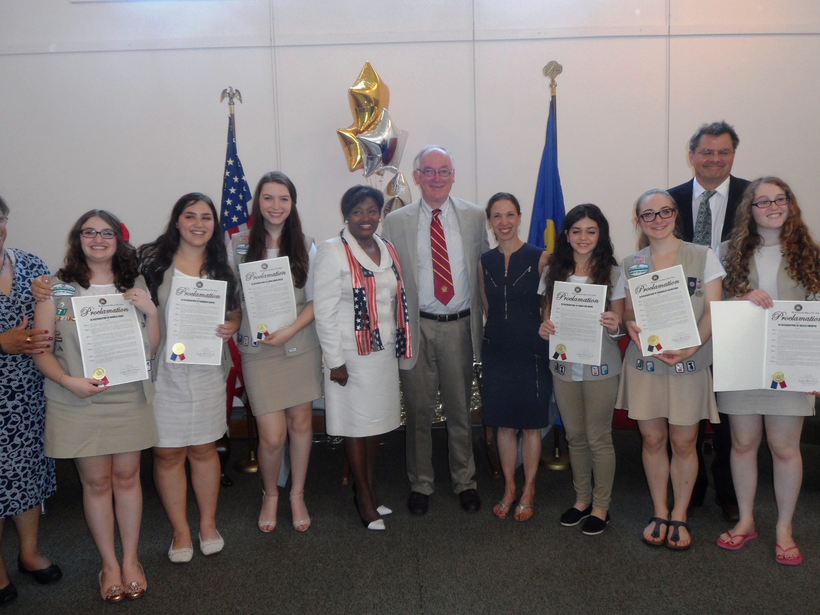 Scarsdale-Edgemont Girl Scouts Gold Award Ceremony | NYSenate.gov