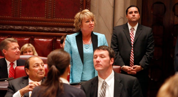 Senator Ritchie speaking from the Senate floor. | NYSenate.gov