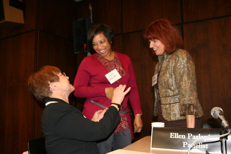 Senator Suzi Oppenheimer with Panelists Leslie Allicks, a WEDC graduate ...