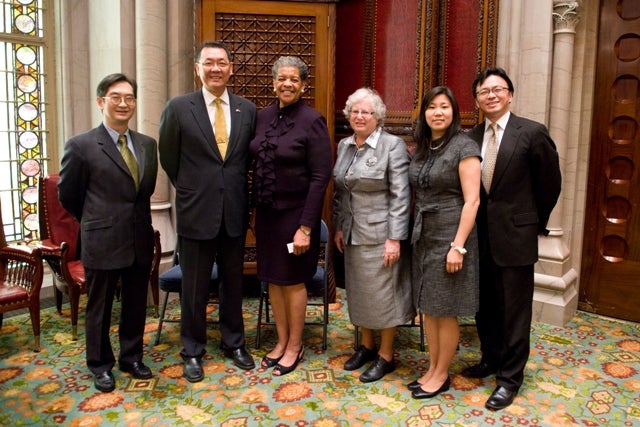 Senator Ruth Hassell-Thompson, Senator Toby Stavisky and Assemblywoman ...