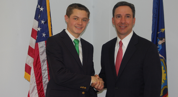 Senator Martins Congratulates Manhasset Resident For Completing ...