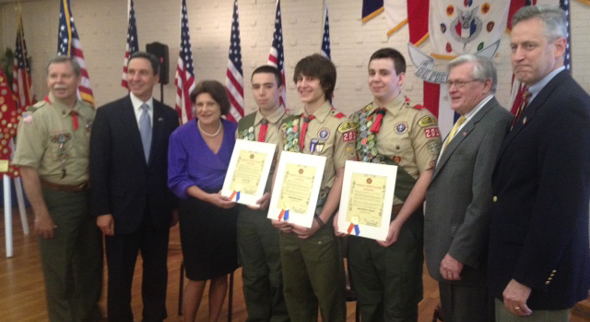 Senator Martins Congratulates Newest Eagle Scouts From Herricks ...