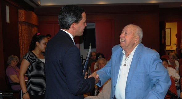 Happy 100th Birthday to Michael Villani! | NYSenate.gov