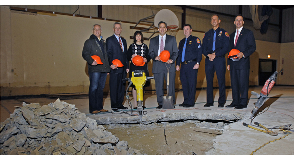 Work Begins on New Hyde Park PAL Gym | NYSenate.gov