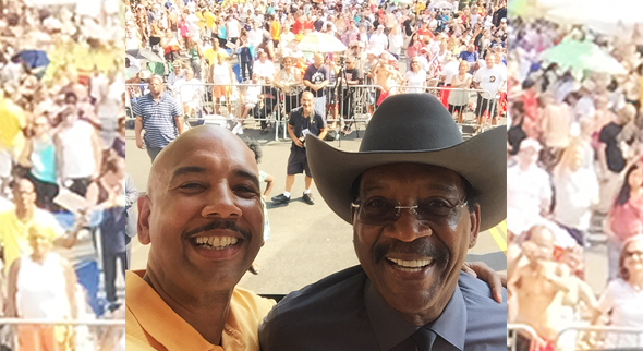 Senator Rev. Rubén Díaz, Sr. with Bronx Borough President Rubén Díaz ...