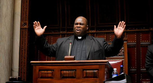 The Reverend Andrew Nunez, Senior Pastor of the Believers Mennonite ...