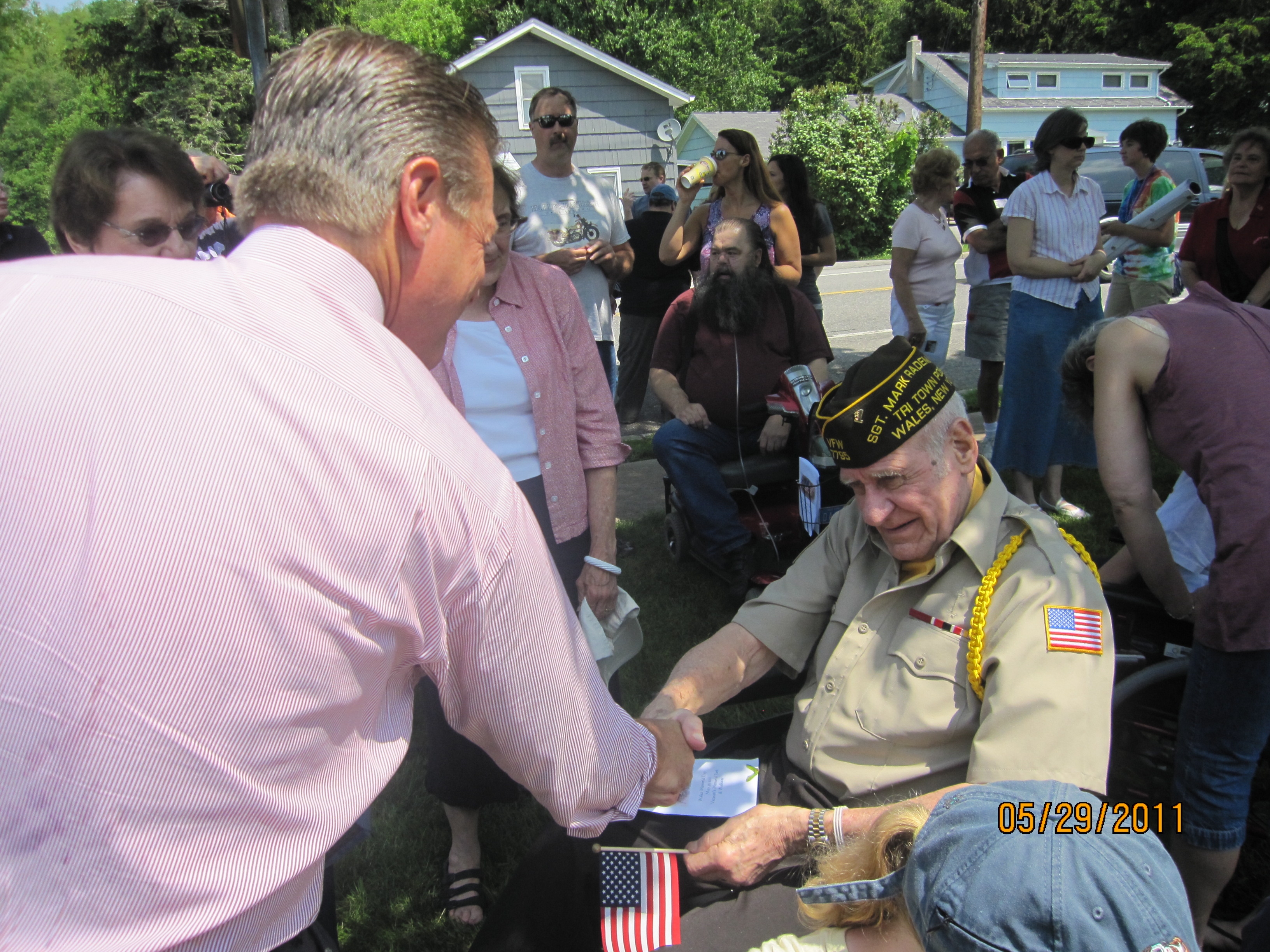 Senator Gallivan Thanks Veterans At The Town Of Wales Memorial Day ...