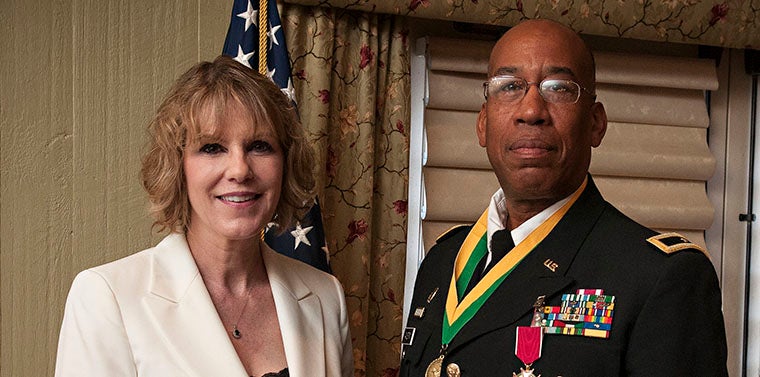 Senator Young Presents Brigadier General Arthur Austin Jr. with the ...