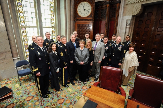 Sen. Robach and NYS Senate Welcome 10th Mountain Division to Albany for ...