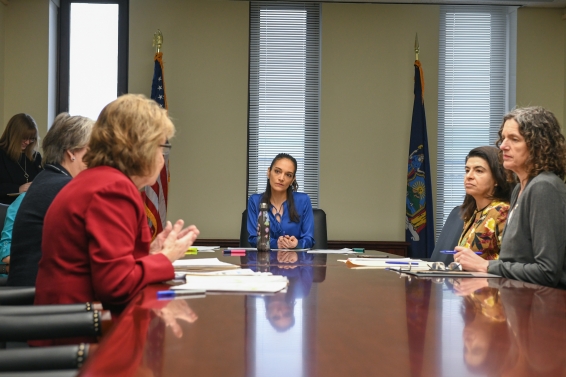 Senator Julia Salazar Commences the First Women's Issues Committee ...