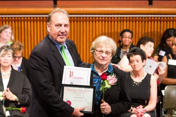 Senator Robach Honors Brighton's Louise Novros as a New York State ...