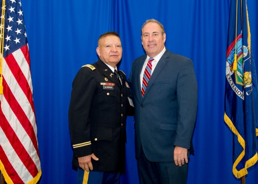 SENATOR JOE ROBACH HONORS COLONEL HECTOR ALVARDO WITH INDUCTION INTO ...